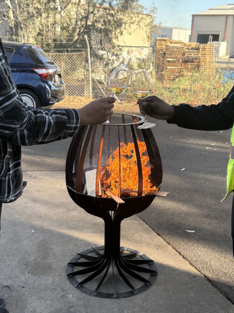 Wine Glass Firepit – Premium Outdoor Fire Pit in Australia - Right ...